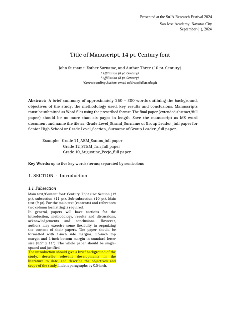 CHAPT 1 SnJA Template | PDF