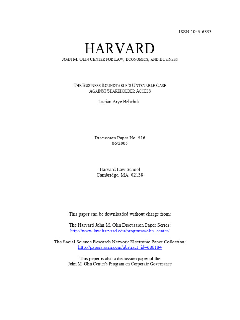 Harvard | PDF