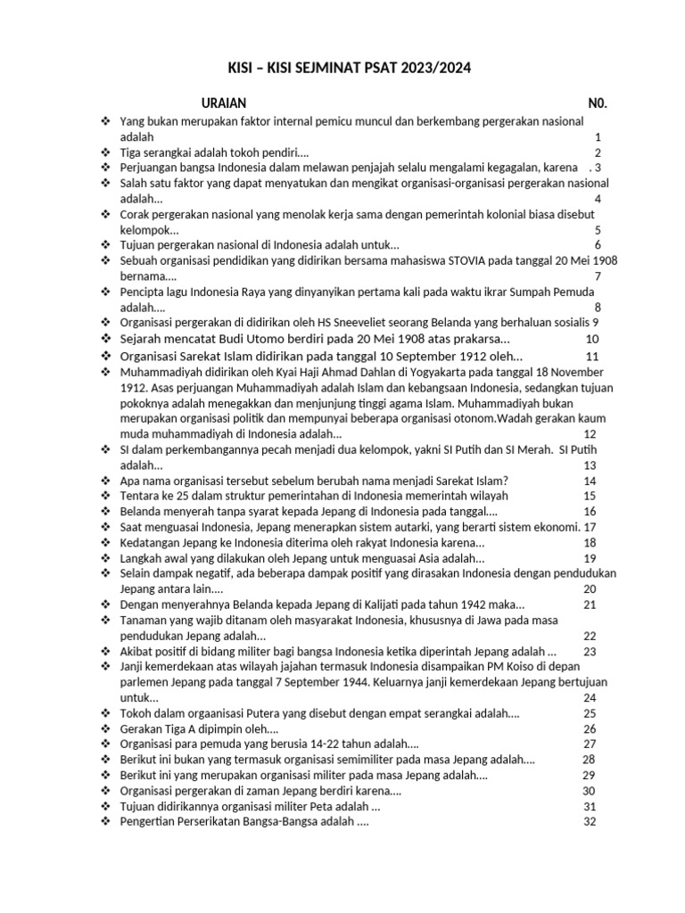 Kisi2 Sat Selminat Past 2024 | PDF