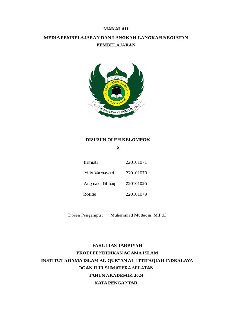 MAKALAH YULY PERENCANAAN Jilid SPIRAL | PDF