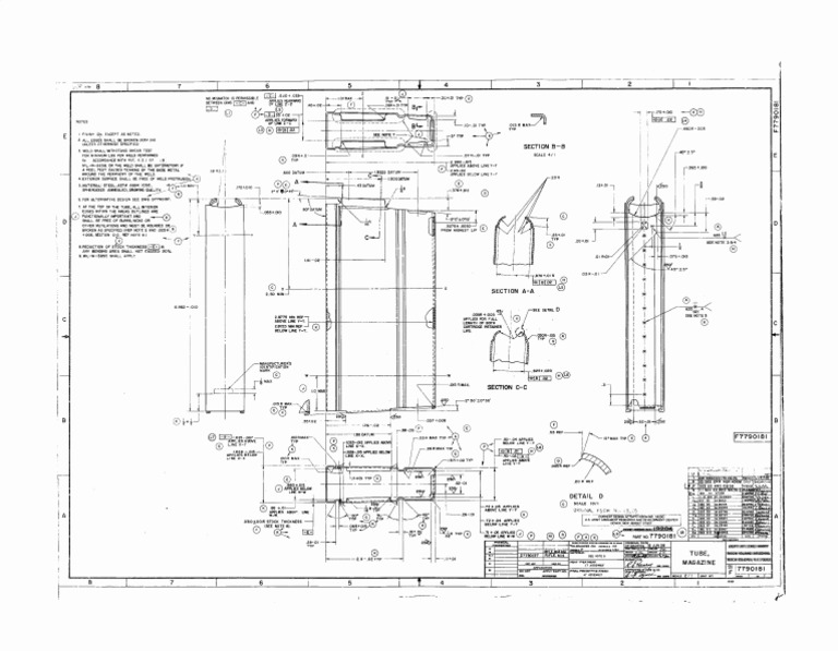 DWG 7790181 Magazine Tube | PDF