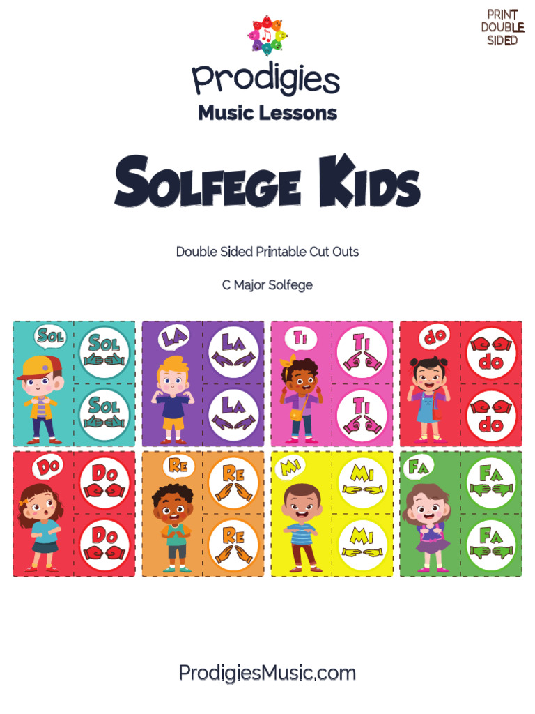 Solfege-Kids—Print-Cut-Out | PDF