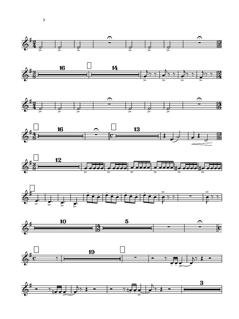 28 - La Forza Del Destino - 2º Cornet BB | PDF