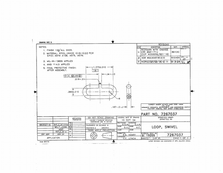 DWG 7267037 Swivel Loop | PDF