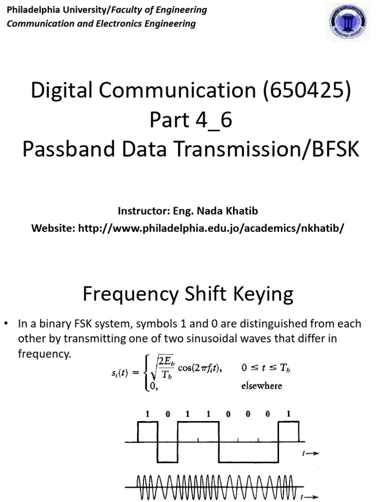 6 BFSK | PDF
