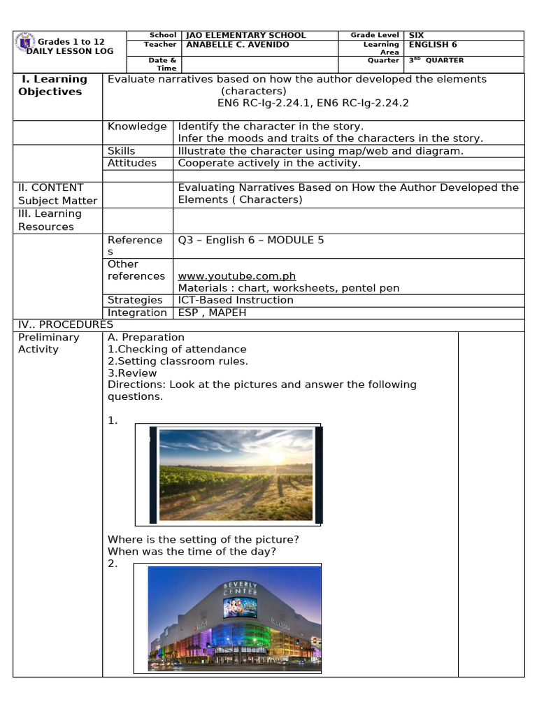 MIS LESSON PLAN-anabel | PDF