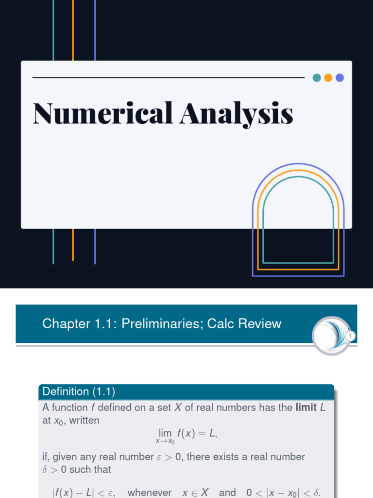 Numerical Analysis Basic Maple & Mathematical Preliminaries | PDF