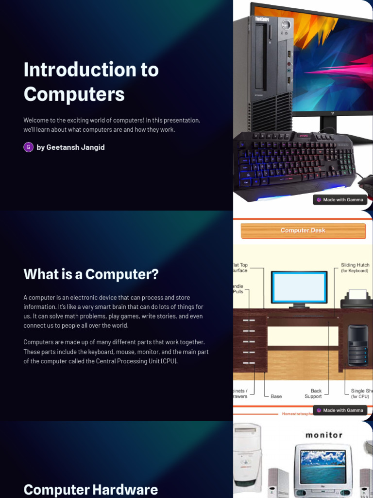 Introduction To Computers | PDF
