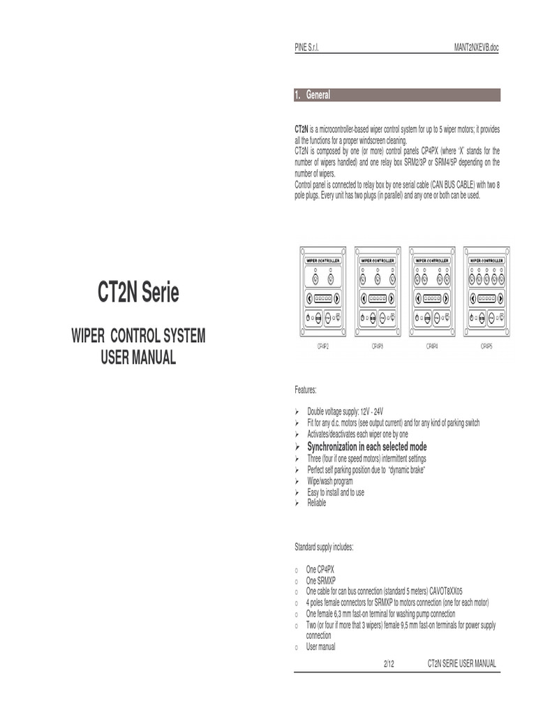 Electronic Control Switch Manual | PDF