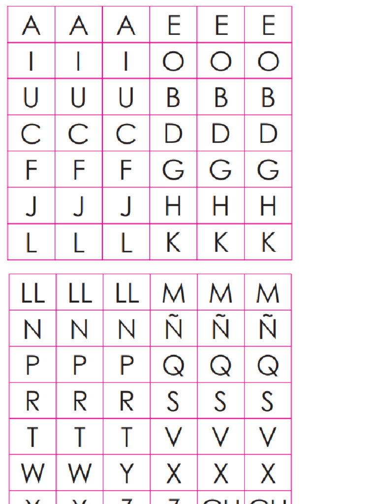 Abecedario Imprimir | PDF