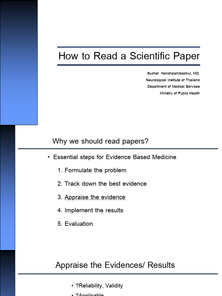 2-How To Read A Scientific Paper | PDF