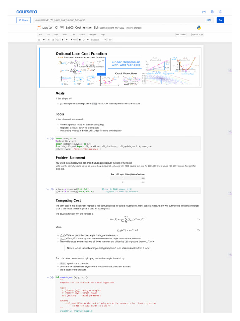Cost Function 02 | PDF