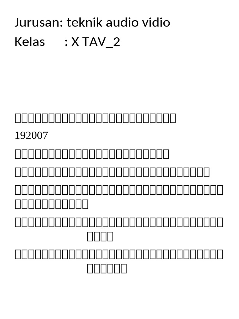 Data smk1 TKNG | PDF