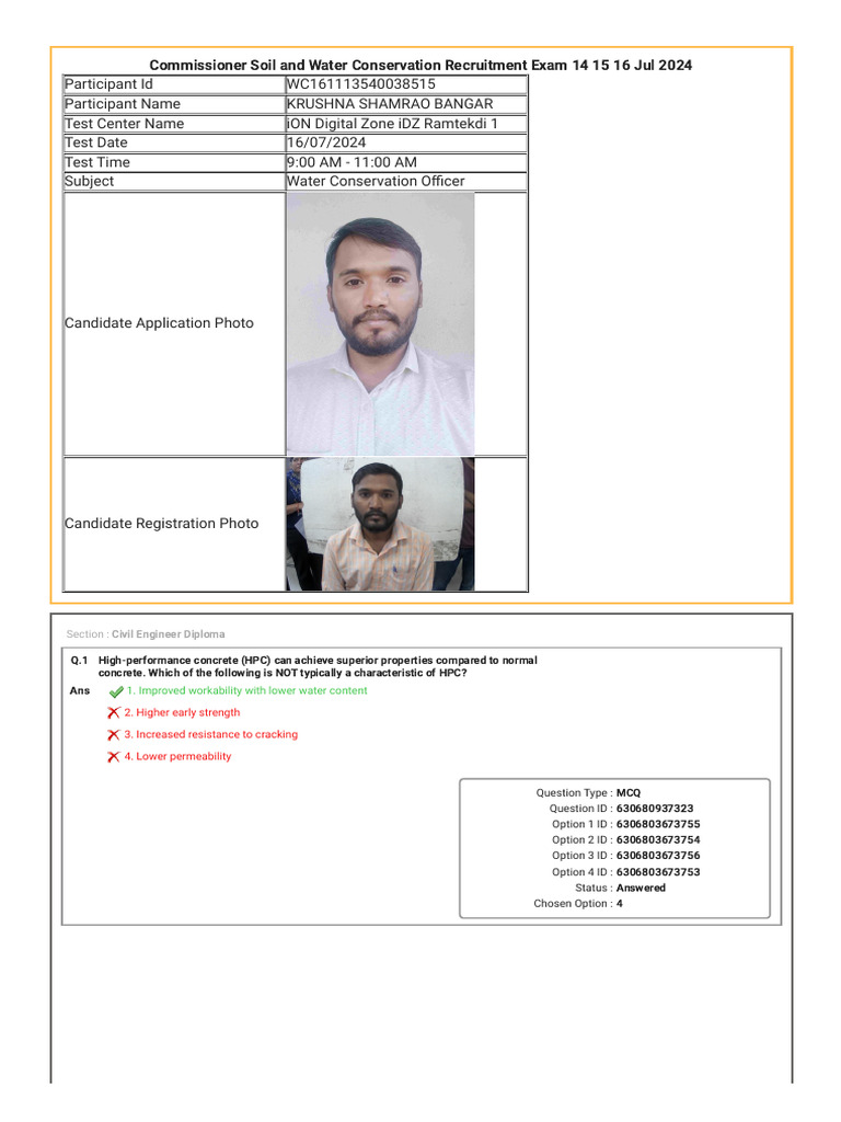 WCD Response | PDF | Flow Measurement | Mortar (Masonry)