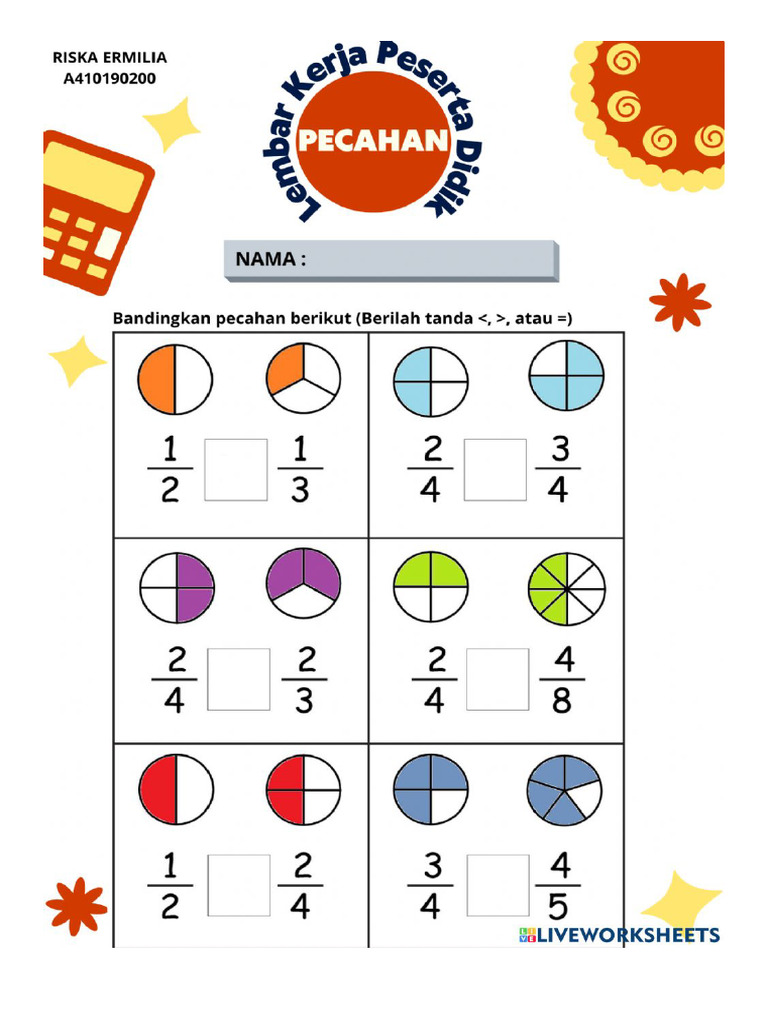 LKPD Pecahan | PDF