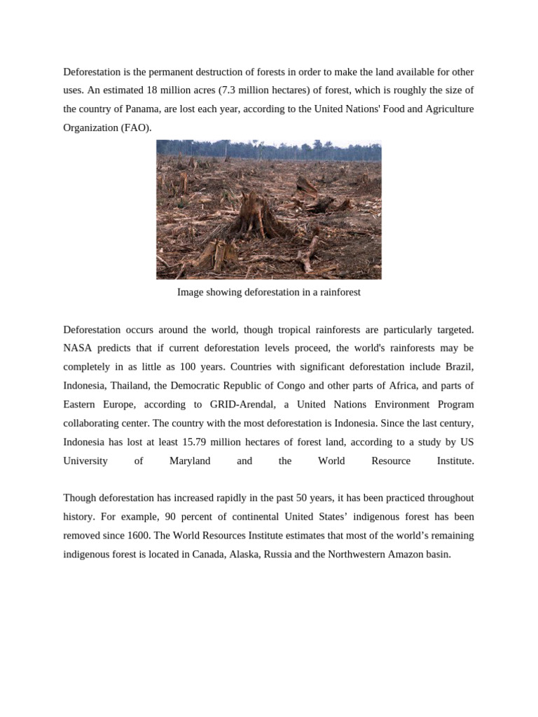 Geography SBA | PDF