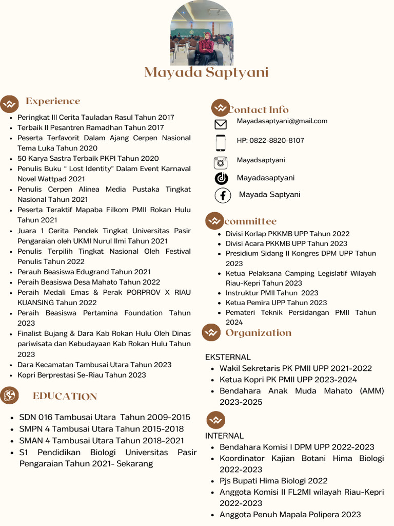 CV Terbaru 2024 | PDF