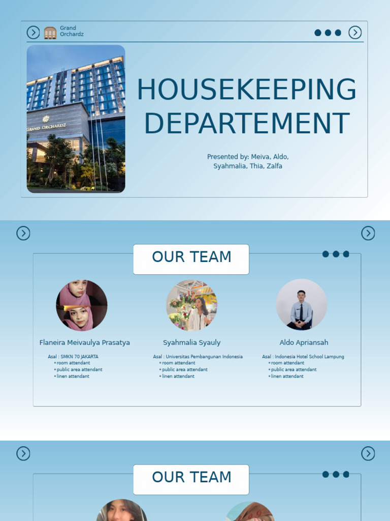 Housekeeping Departement - PPTX - 20240616 - 155442 - 0000 | PDF | Home ...