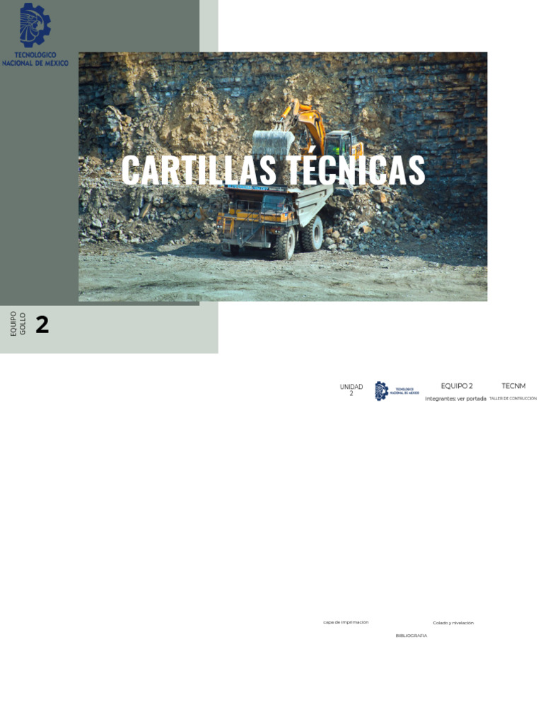 Cartillas, Superestructura | PDF