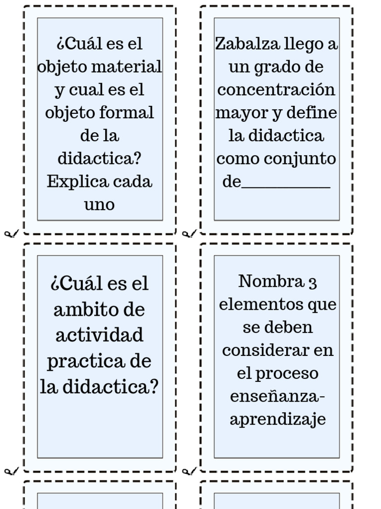 ¿Cuál Es El Objeto Material y Cual Es El Objeto Formal de La Didactica ...