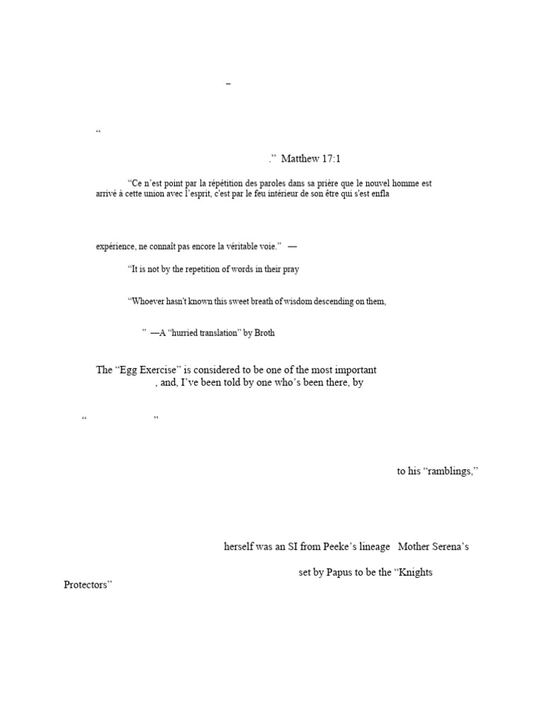 Egg Exercise - PDF Version 1 | PDF