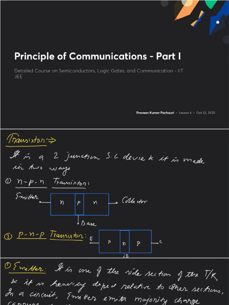 Principle of Communications - Part With Anno 1692107890510 | PDF