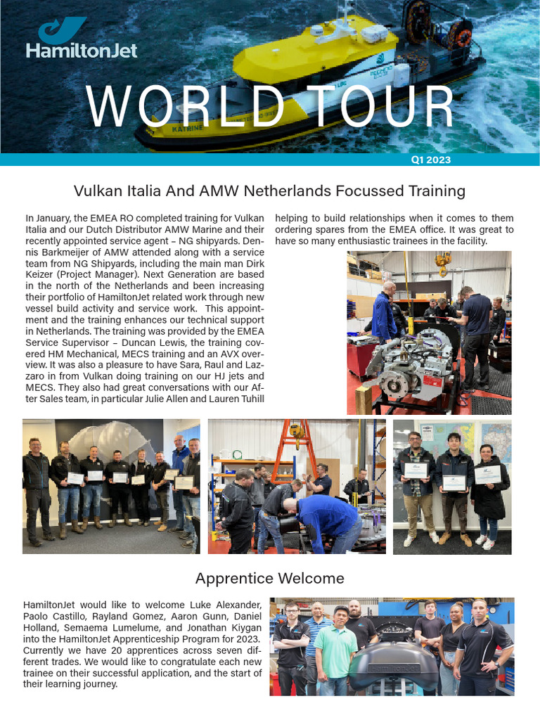 World Tour: Vulkan Italia and AMW Netherlands Focussed Training | PDF
