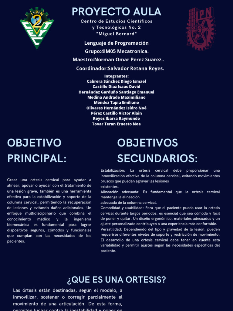 Proyecto Aula - Presentación | PDF