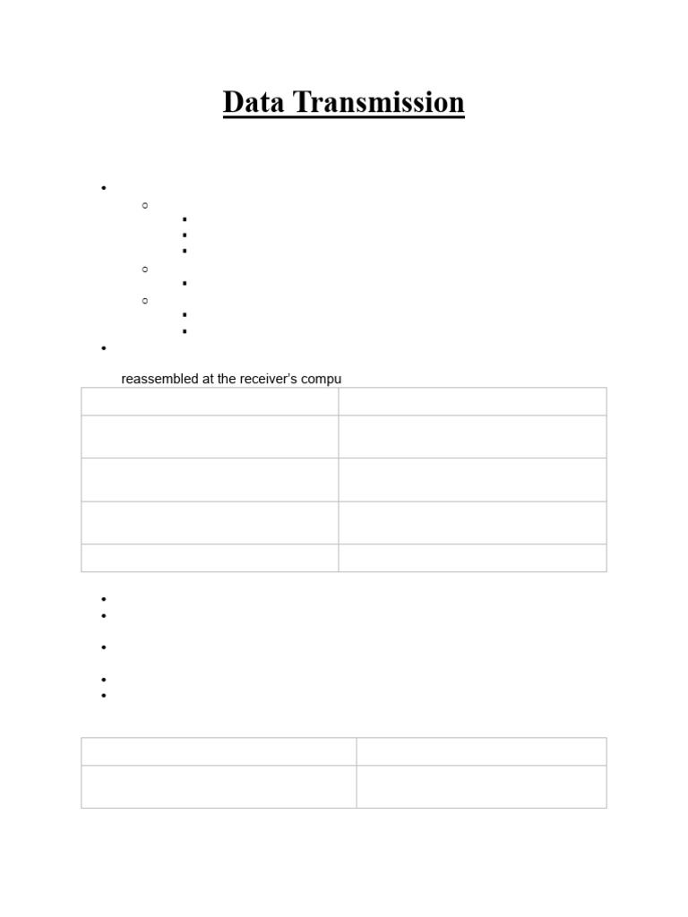 Chapter-2 Data Transmission | PDF
