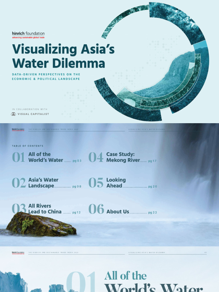 Visualizing Asias Water Dilemma - Deep Dive | PDF