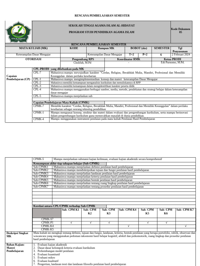 RPS Micro Teaching | PDF