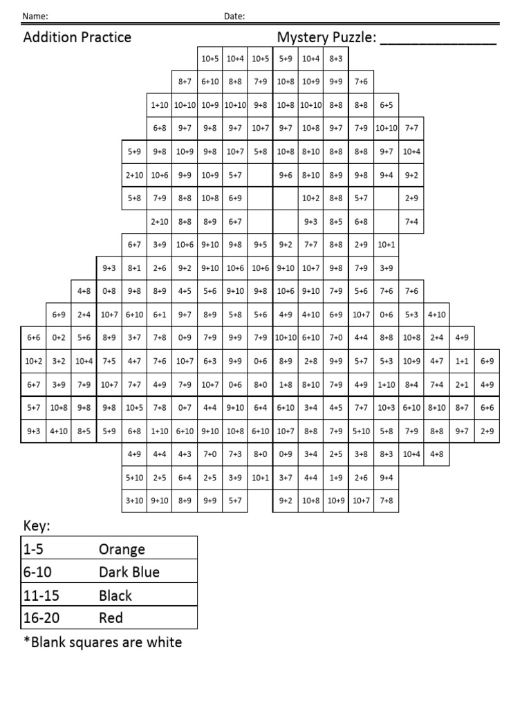 17 Spiderman Addition Mystery | PDF | Teaching Methods & Materials ...