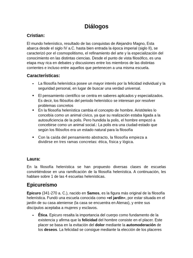 Diálogos | PDF