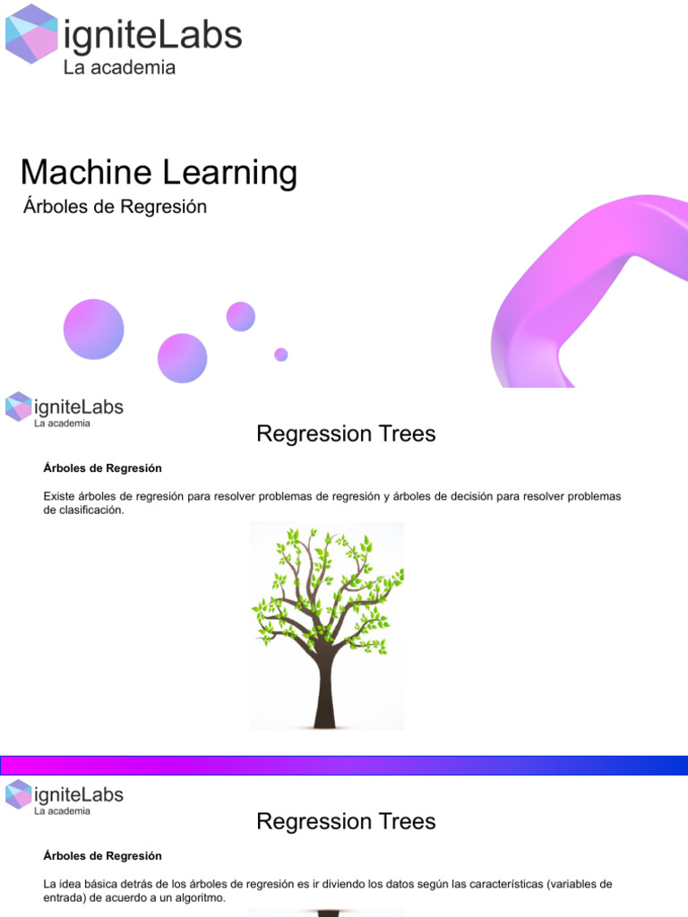 ML 2 RegressionTrees | PDF