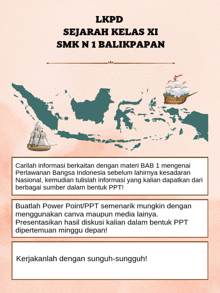 LKPD 1 Sejarah KLS Xi TP | PDF