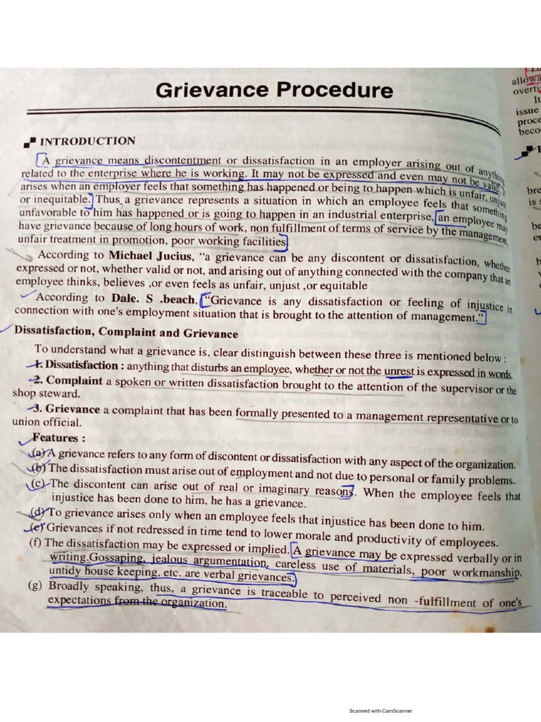 Grievance Procedure and Collective Bargaining | PDF