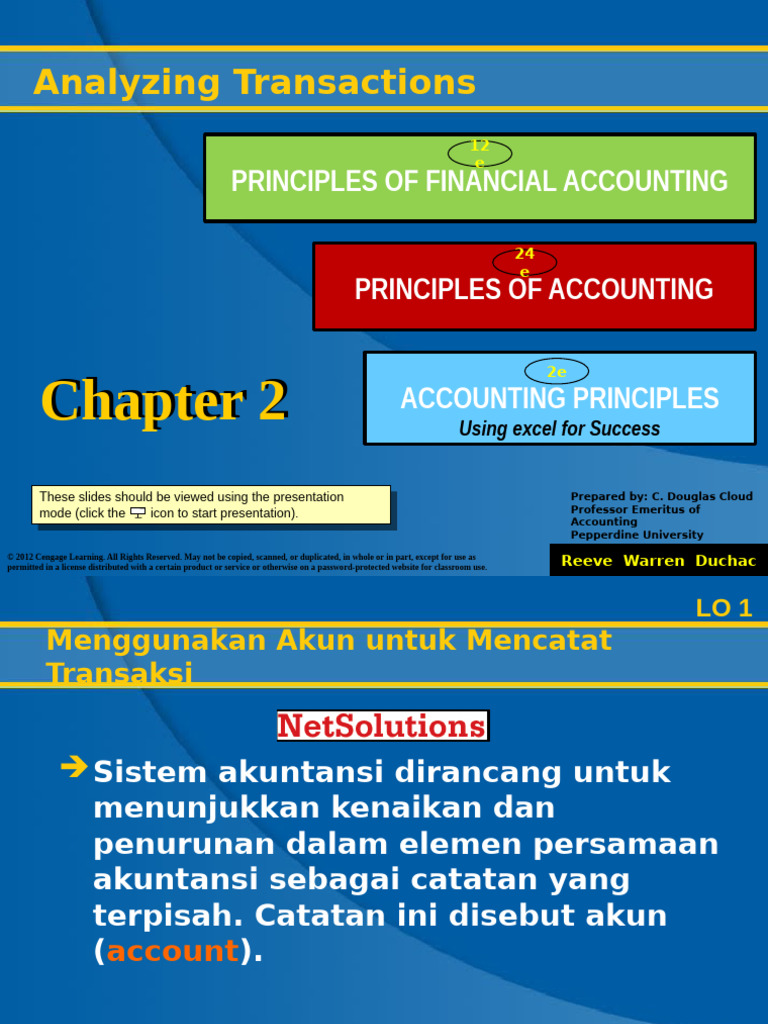 Analyzing Transactions 2 Pdf