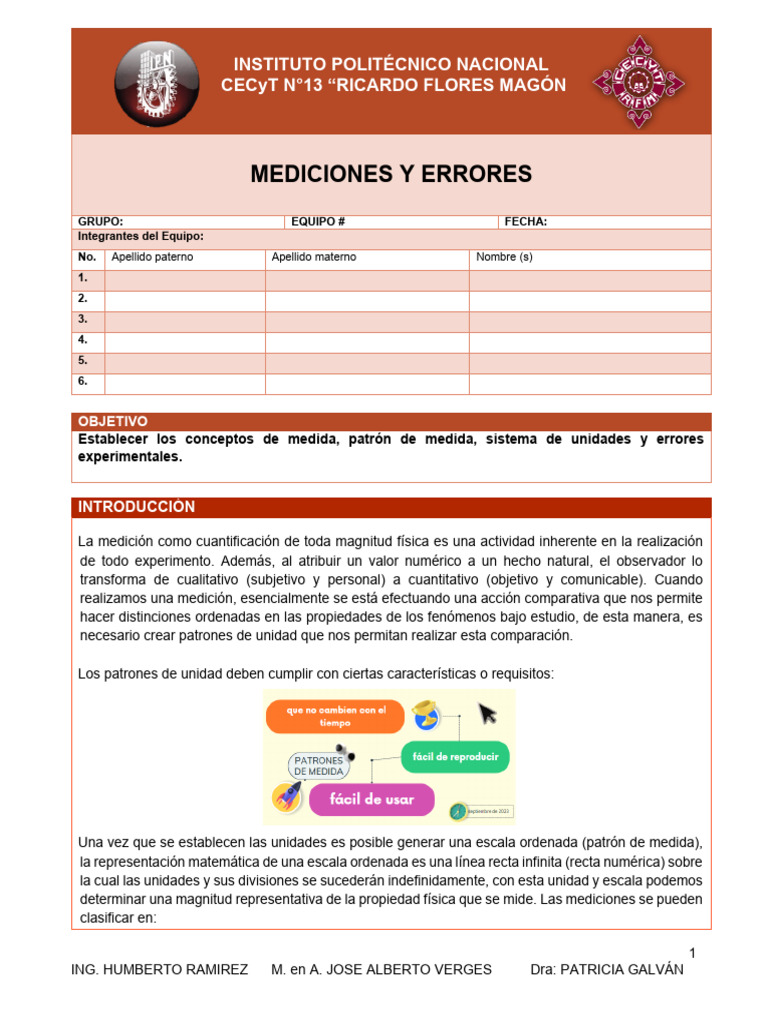 Practica 1 Mediciones y Errores Ing HRG | PDF
