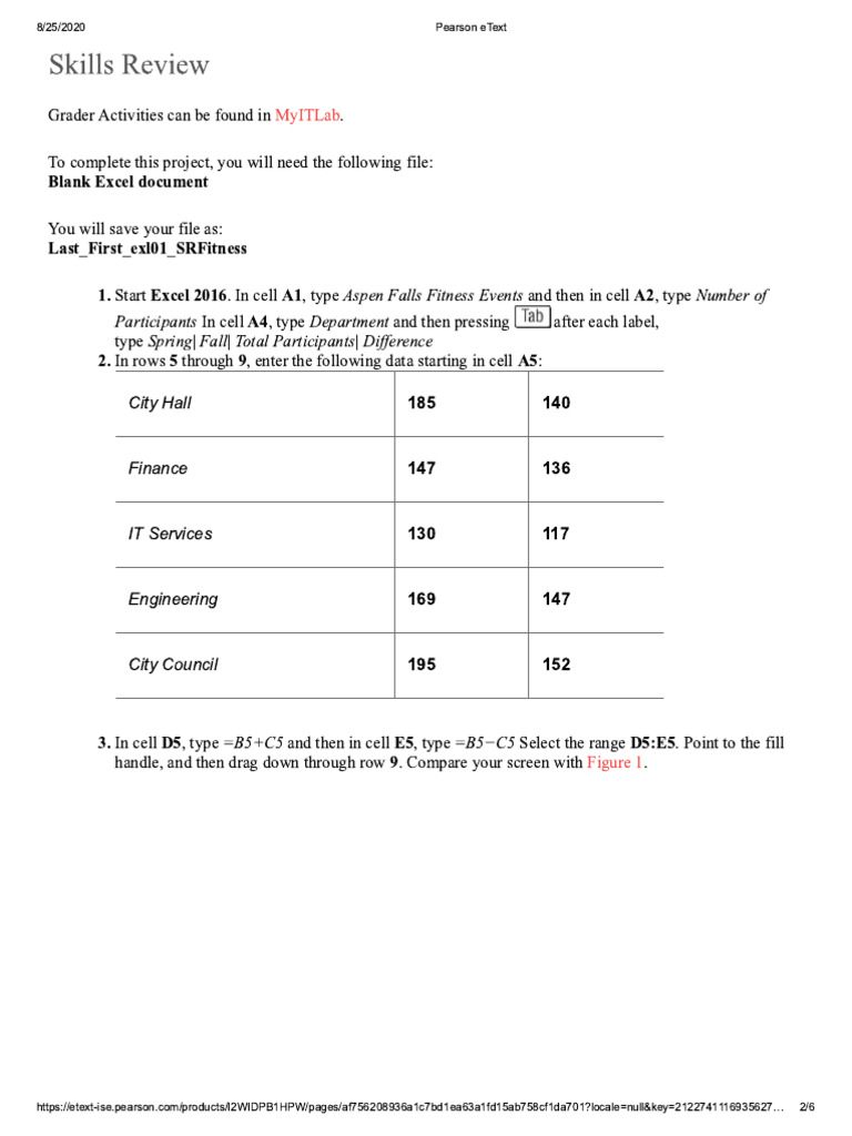 Lab Skills Review 1 | PDF