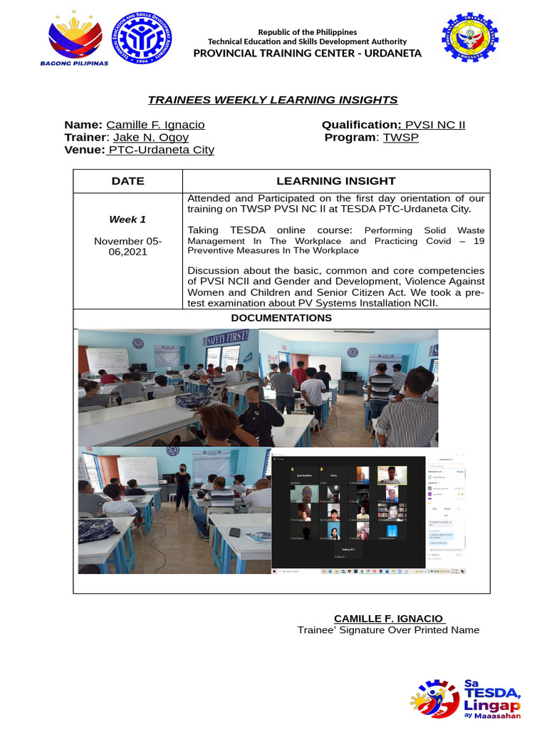 Updated Learning Insights | PDF