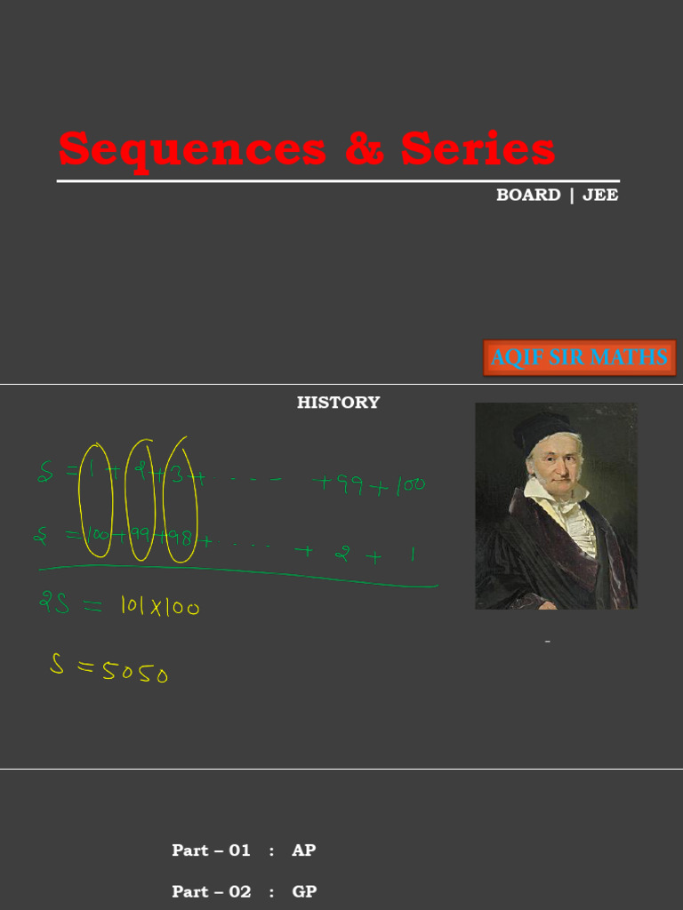 8 Sequences & Series | PDF