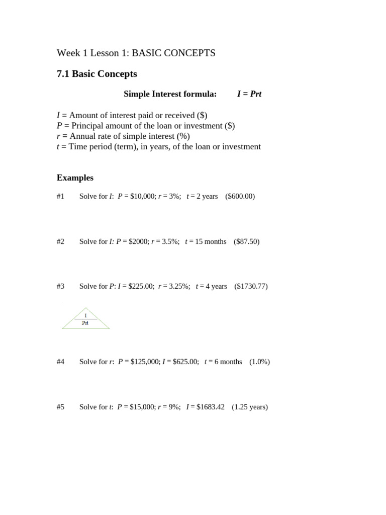 Lesson 1 - Basic Concepts 1 | PDF