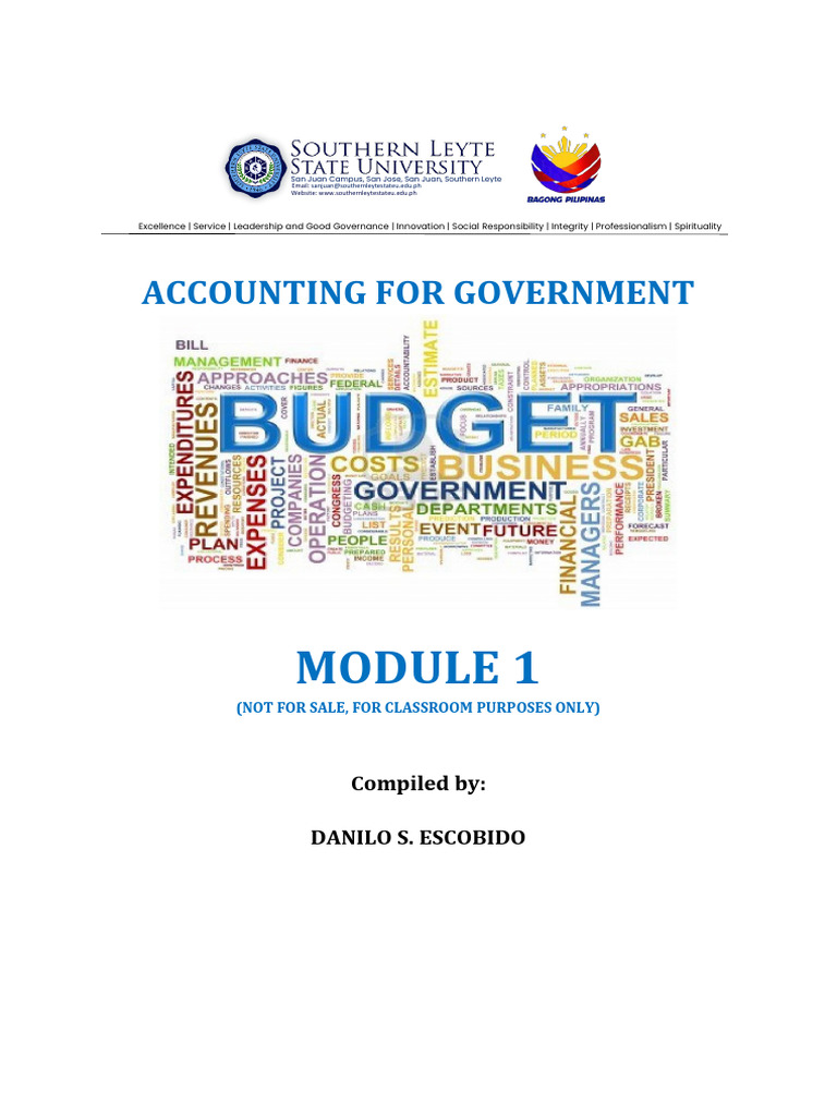Module-Government-Accounting | PDF