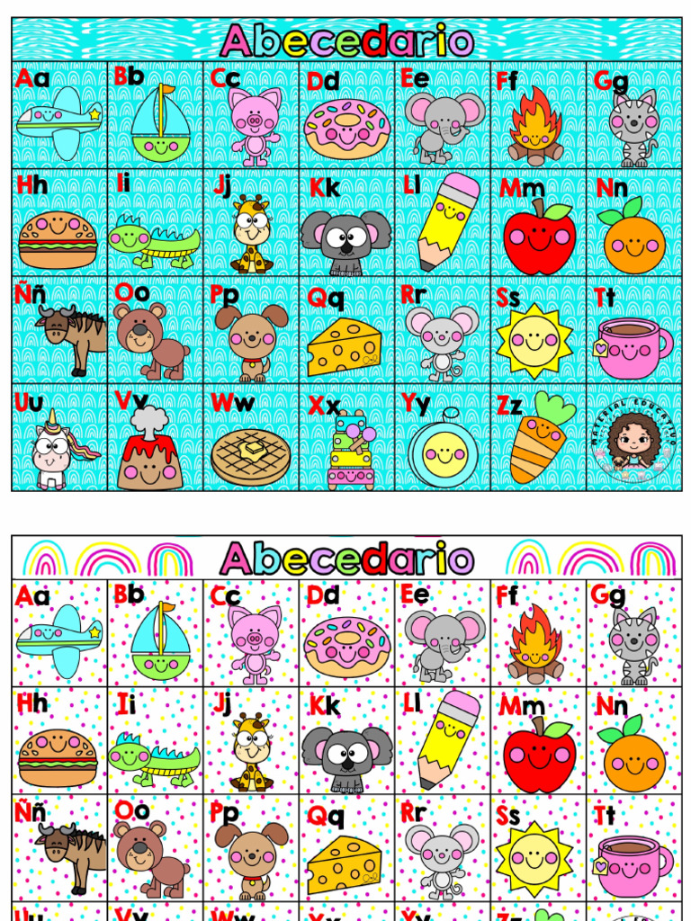 Tablero Abecedario | PDF