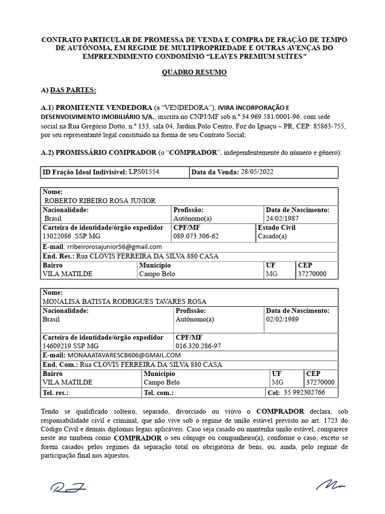 Lps01554 - Roberto Ribeiro Rosa Junior (Assinado) | PDF