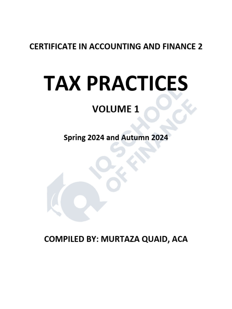 CAF 2 - Volume 1 - Autumn 2024 (MQ) | PDF