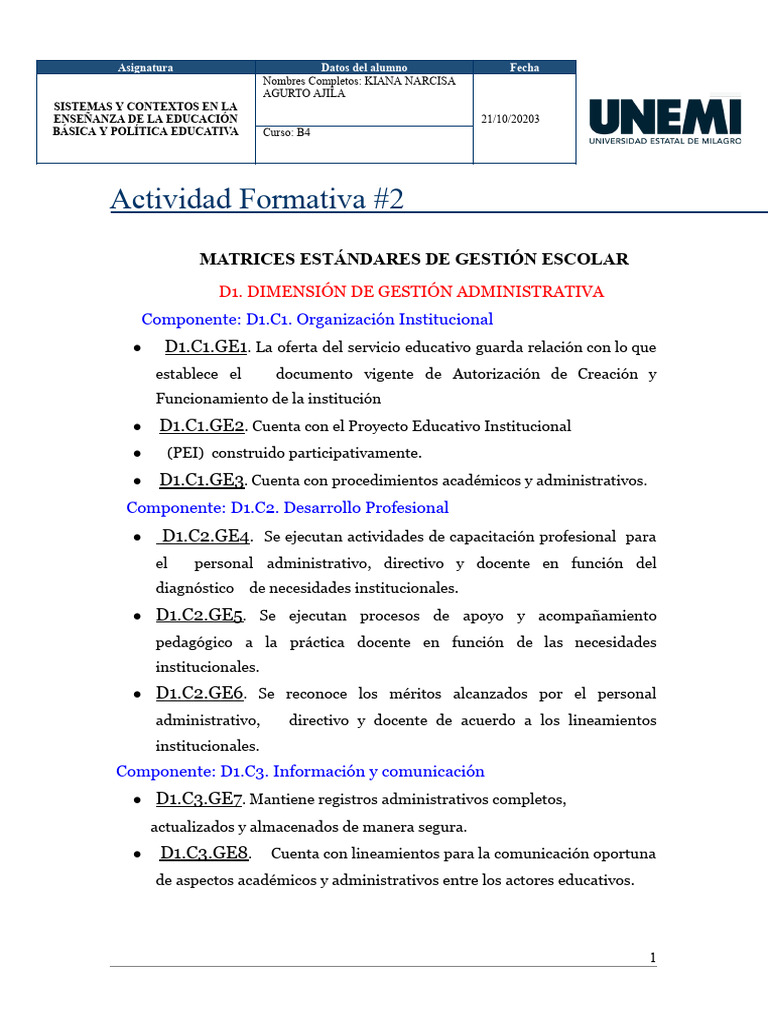 Actividad Formativa #2 | PDF