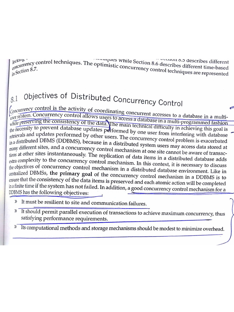 Concurrency Control Techniques Pdf