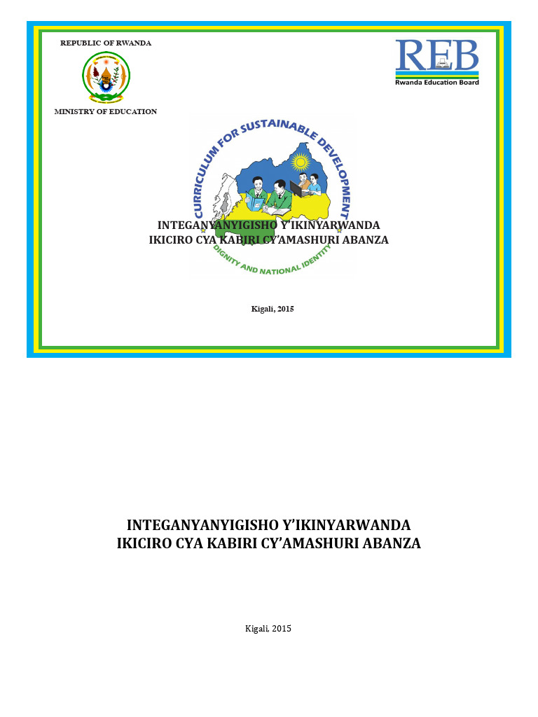 Ikinyarwanda Ikiciro Cya Kabiri Cy Amashuri Abanza 2015 New | PDF