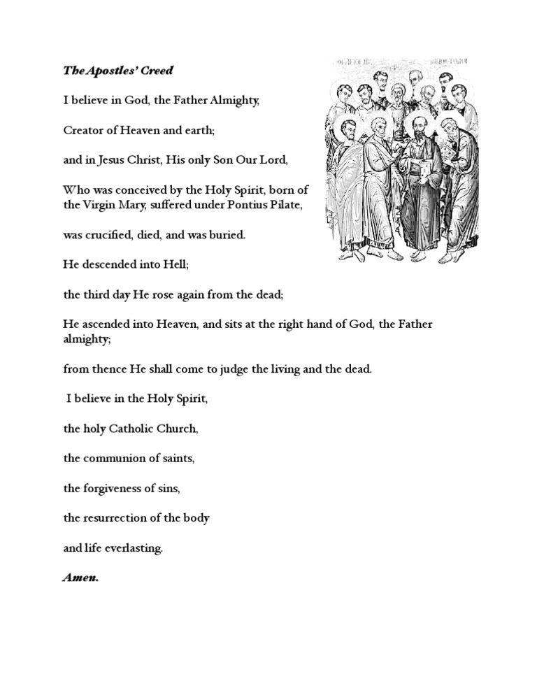 The Apostles' Creed | PDF